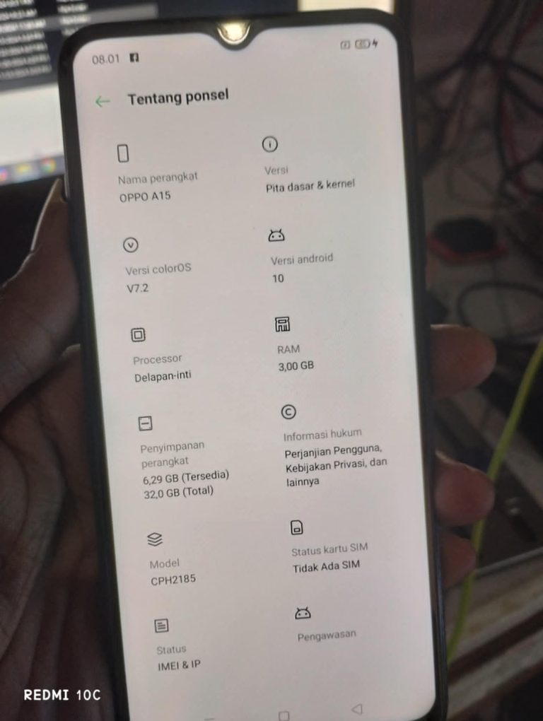 File Backup Scatter Oppo A15 CPH2185 – Perbaikan Sistem - RXTX