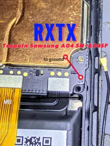 Test Point Samsung A04 SM-A045F – Panduan Lengkap Bergambar RXTX